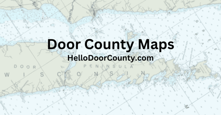 Door County Maps | 50 Helpful Ones